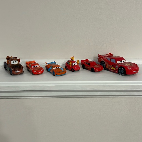 Disney | Toys | Disney And Pixar Cars Set Of 6 Cars | Poshmark